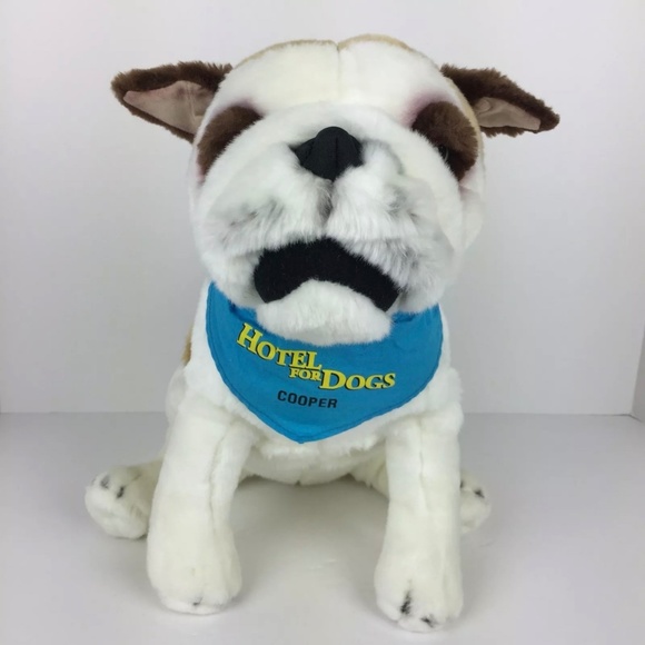 Dreamworks | Other | Hotel For Dogs Cooper Plush Stuffed Animal Bulldog ...